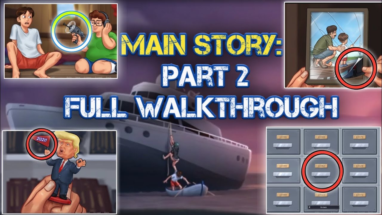 #11 Summertime Saga Main Story: Part 2 Full (Iwanka and Melonia Guide ...