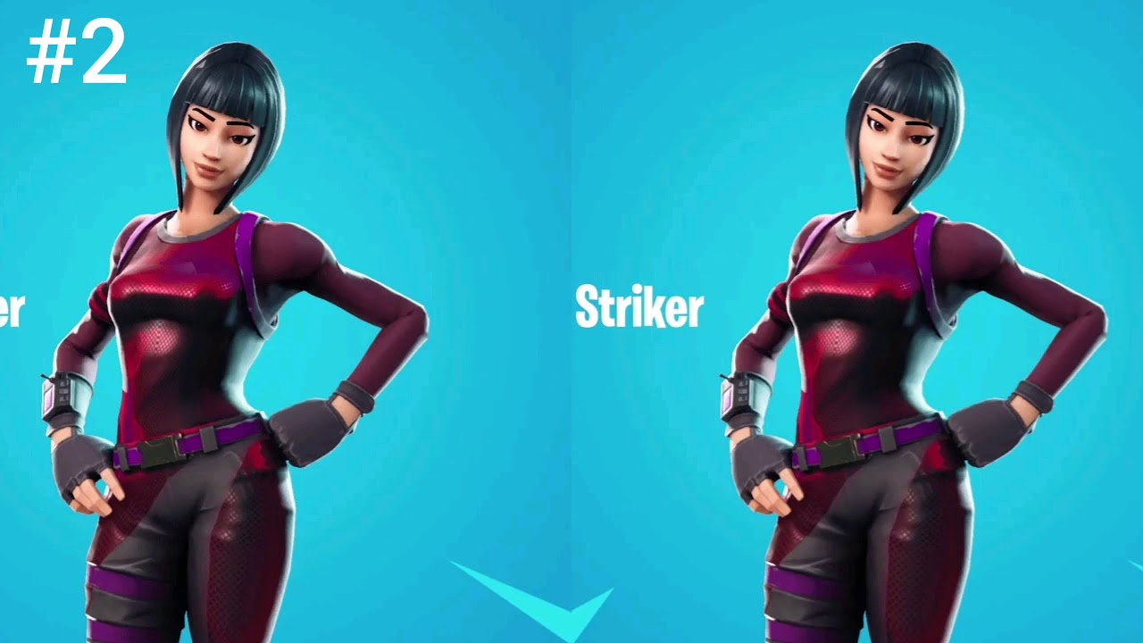 Les 7 skin les plus stylés de fortnite - YouTube