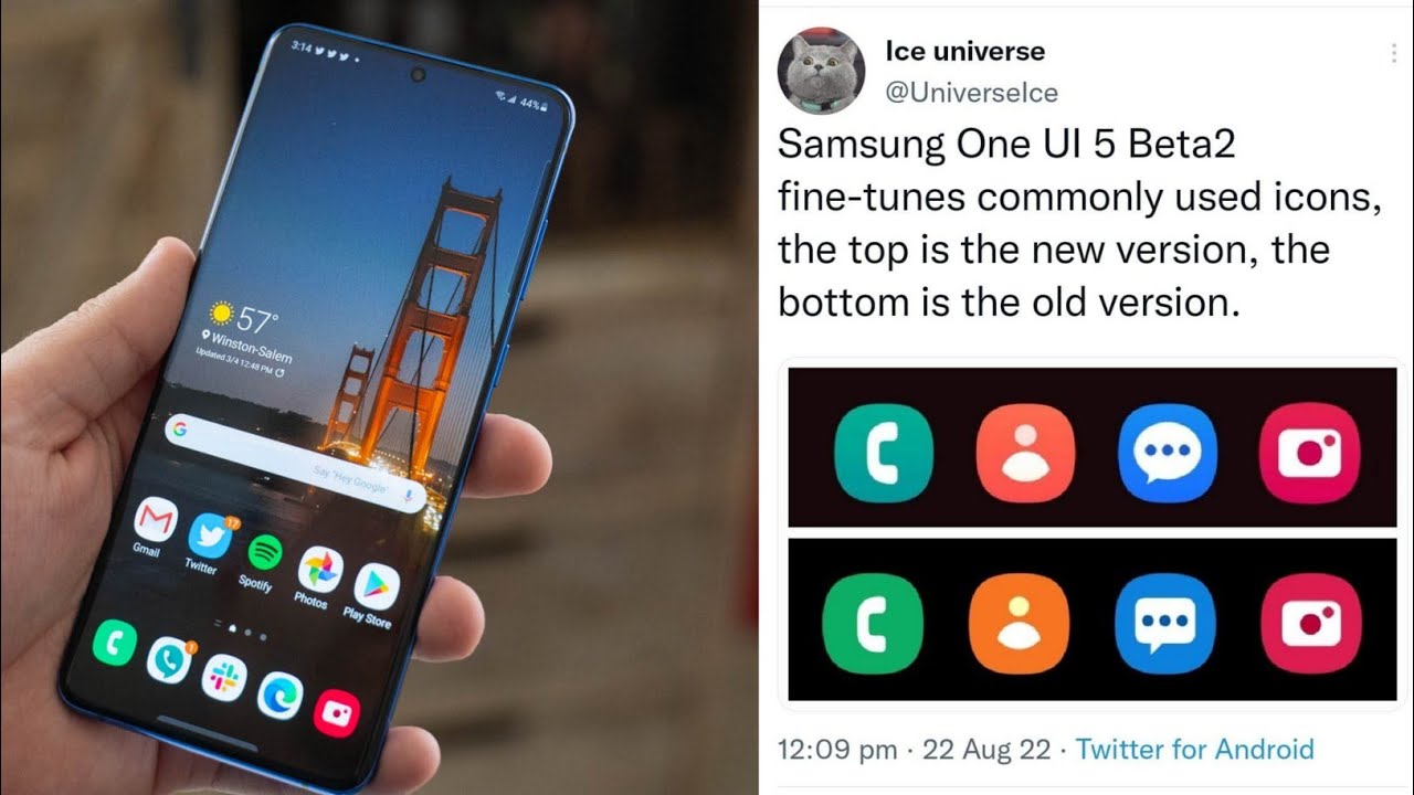 Samsung one ui 5 beta 2 new improvement and changes🔥🔥 - YouTube