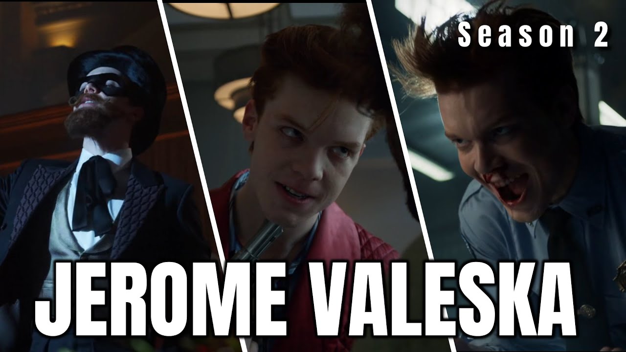 Best Scenes - Jerome Valeska (Gotham TV Series - Season 2) - YouTube