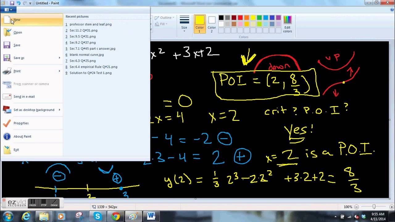 MATH 148 Sec 10.2 - YouTube