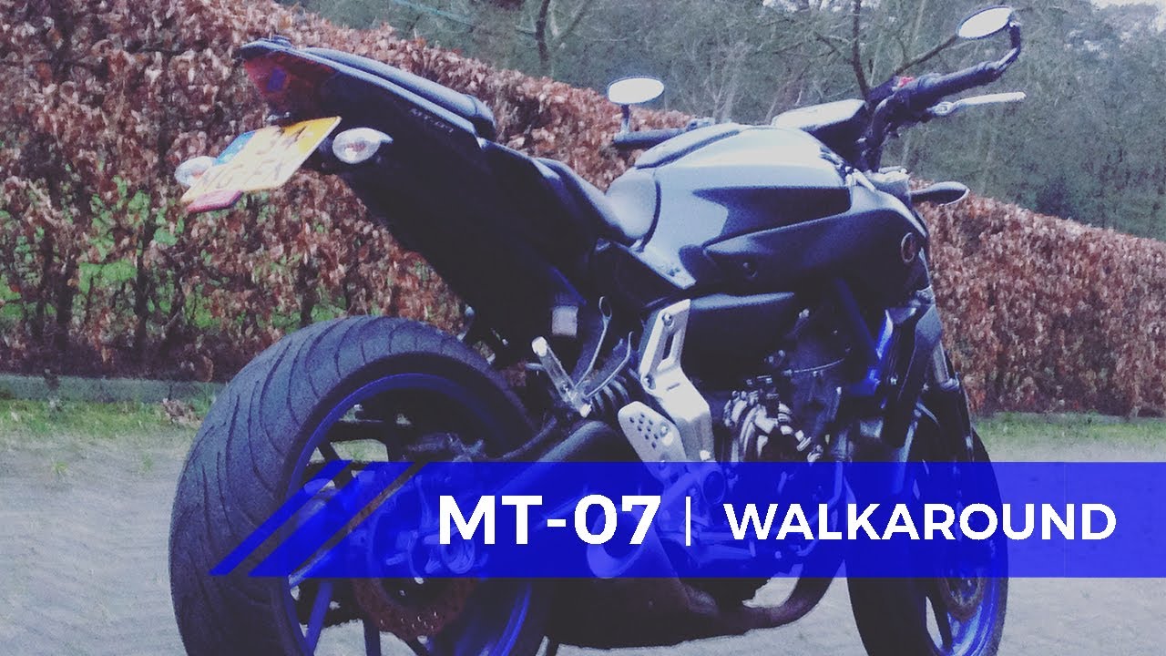 MT-07 Modifcations | SC Project | Soundcheck & walkaround - YouTube