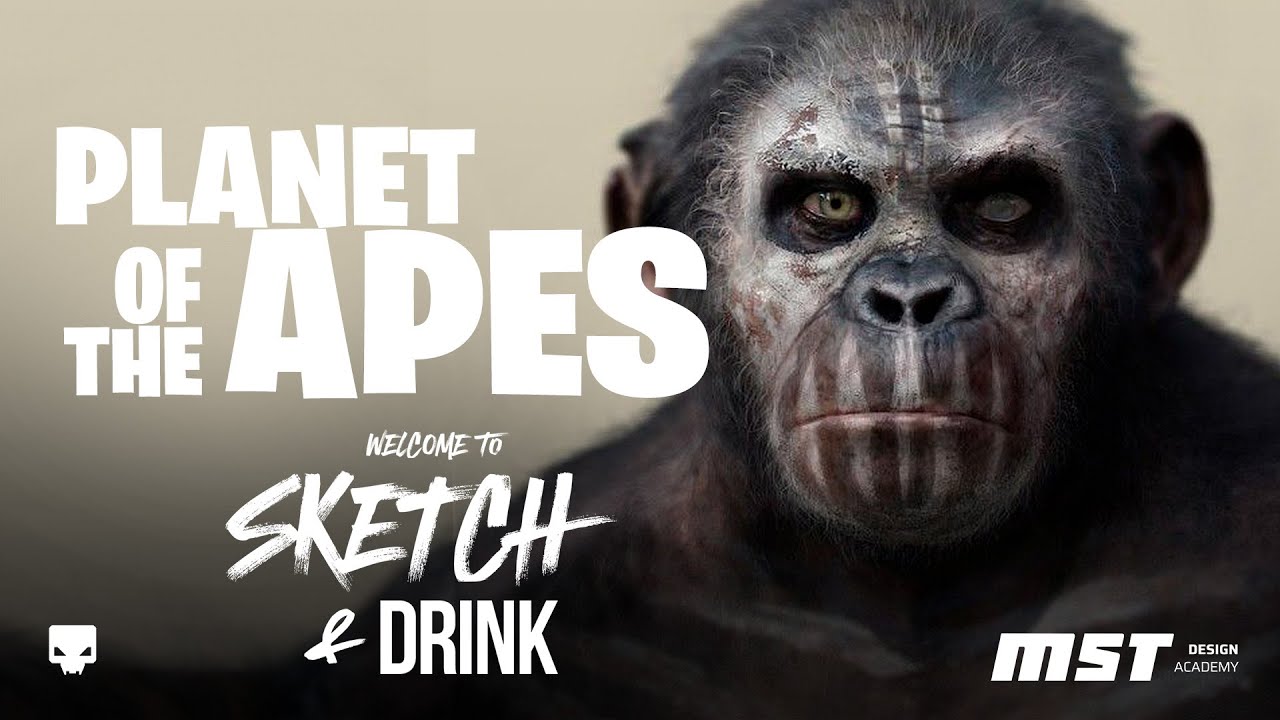Planet of the Apes | Concept Art | SKETCH ´N DRINK 14 - YouTube