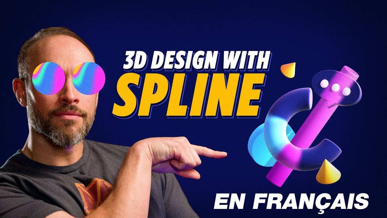 3D Design avec Spline - L'intégrale en français - YouTube