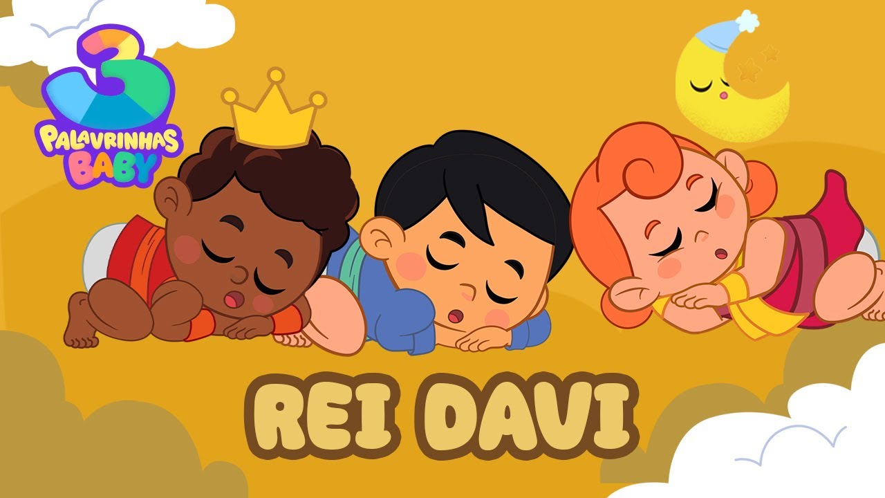 Rei Davi (Ruído Marrom) - 3 Palavrinhas Baby | Conforto e Aconchego ...
