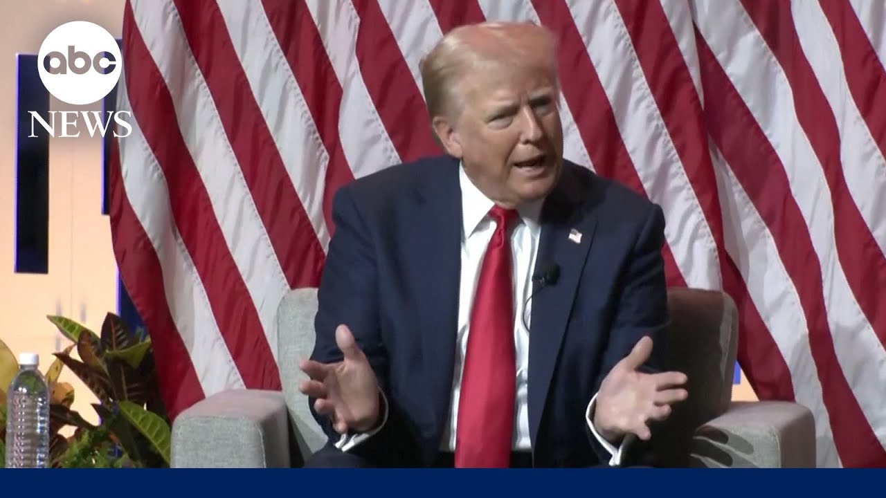 FULL INTERVIEW: Donald Trump takes questions from NABJ panel - YouTube