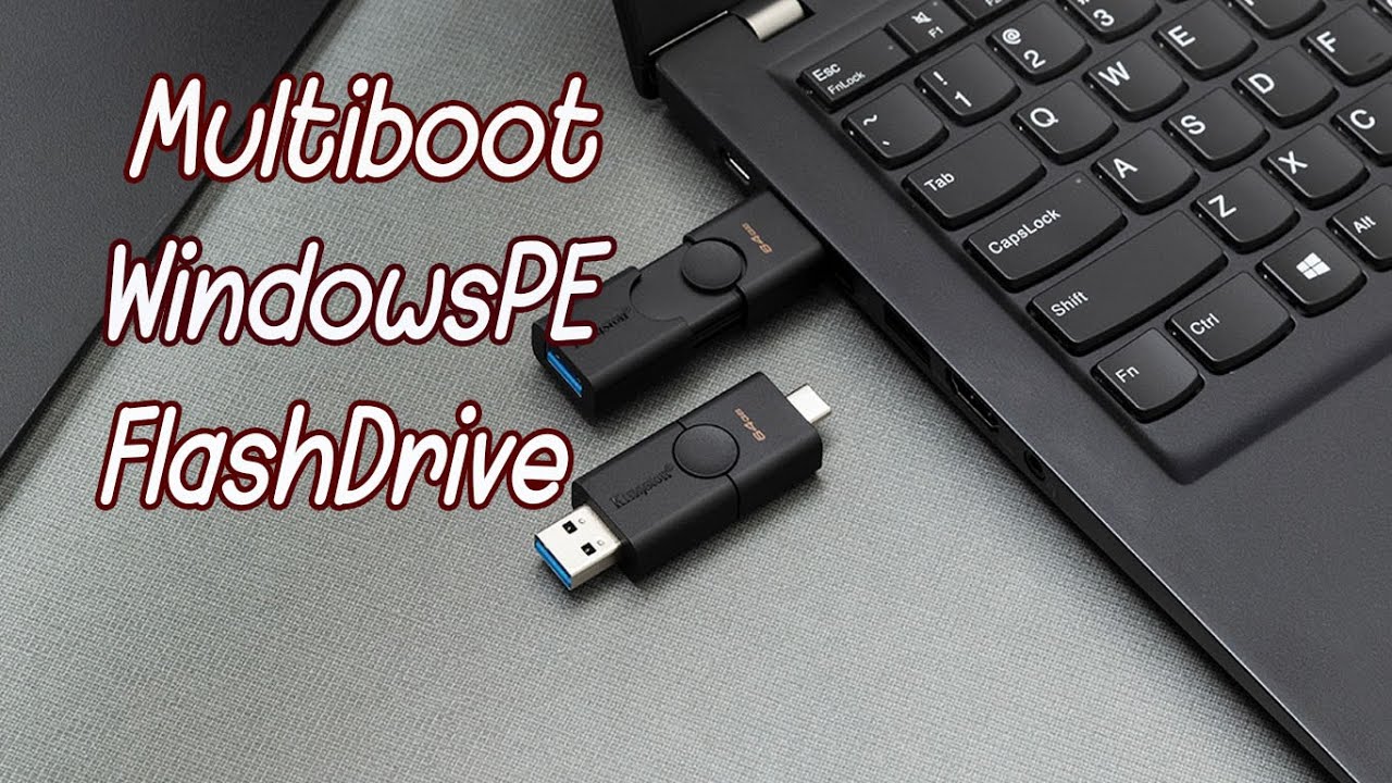 Multiboot WindowsPE ทำแฟลชไดร์ฟตัวเดียวให้บูทวินโดว์PE ได้หลายตัว - YouTube