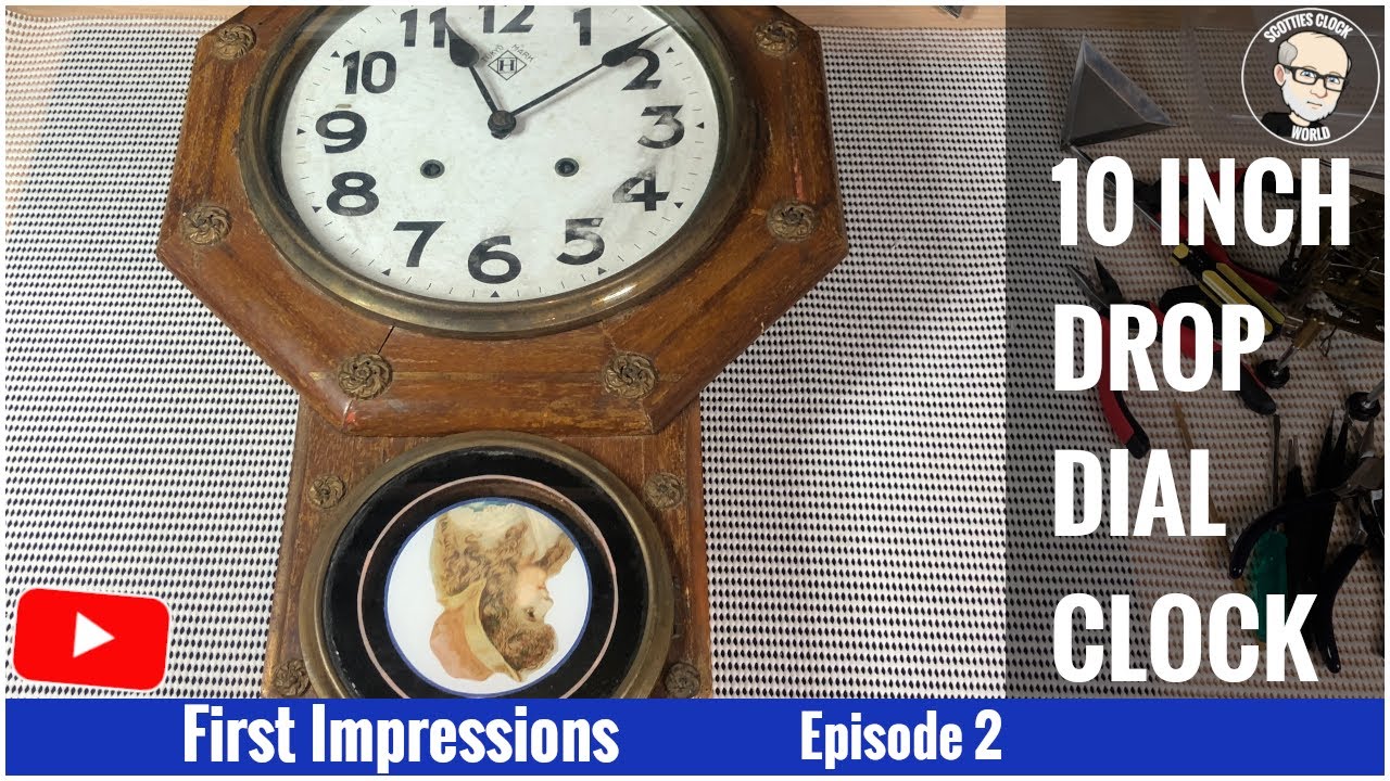 First Impressions, Episode 2, 10 Inch Drop Dial Wall Clock - YouTube
