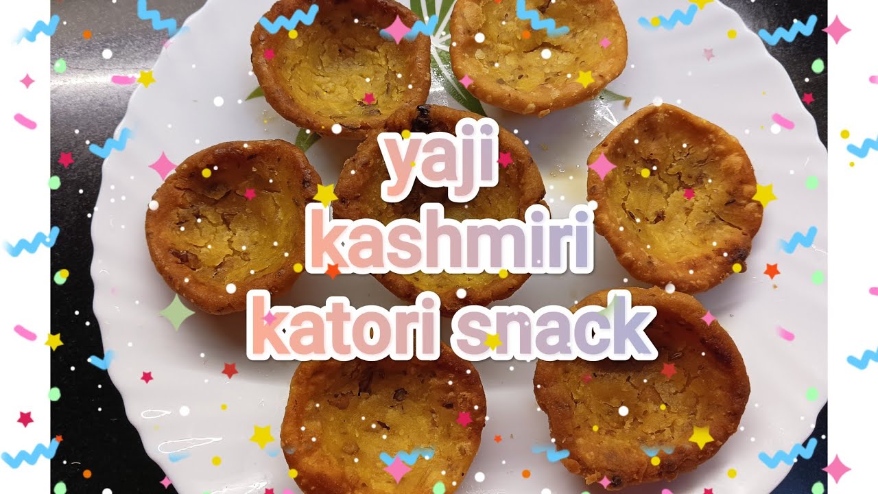 Yaji kashmiri snack # rice flour katori snack#cooking#kashmiri snack# ...