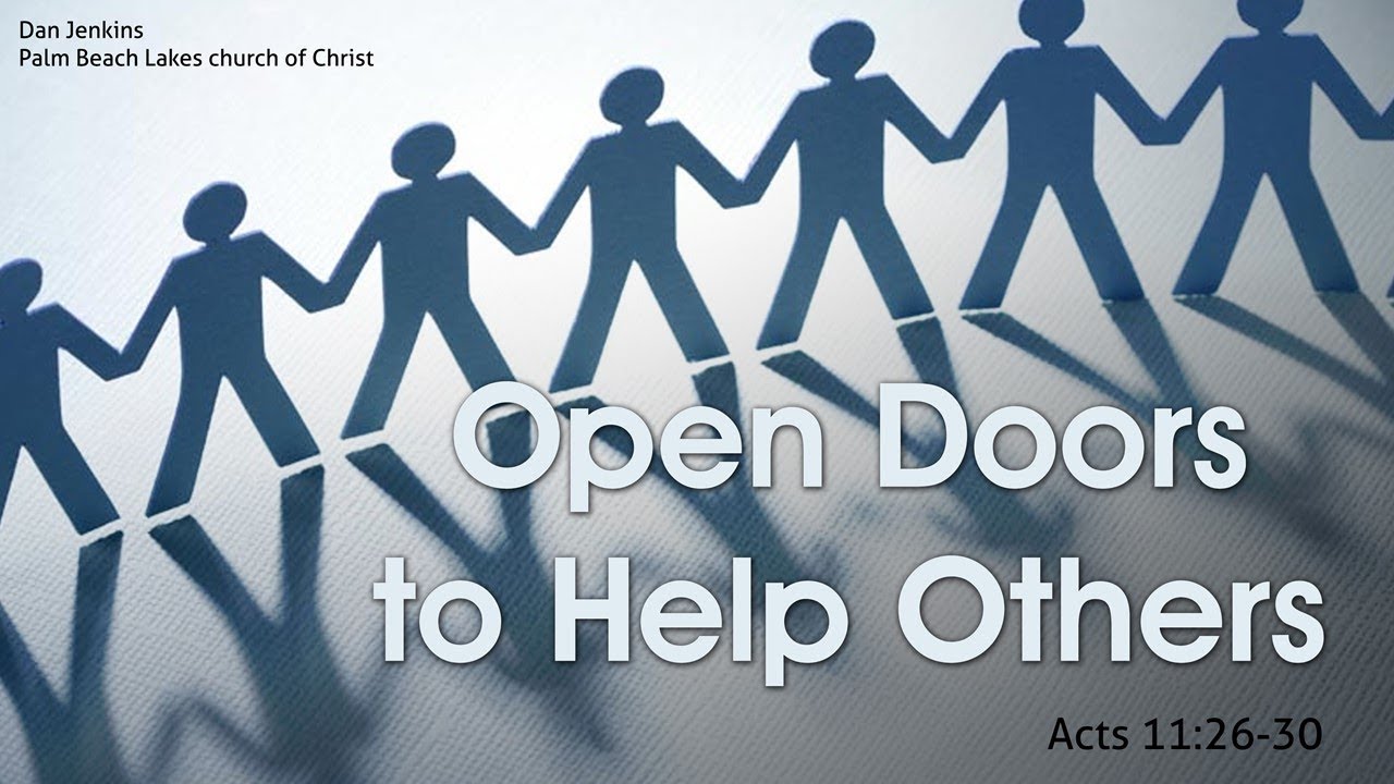 Open Doors to Help Others - YouTube