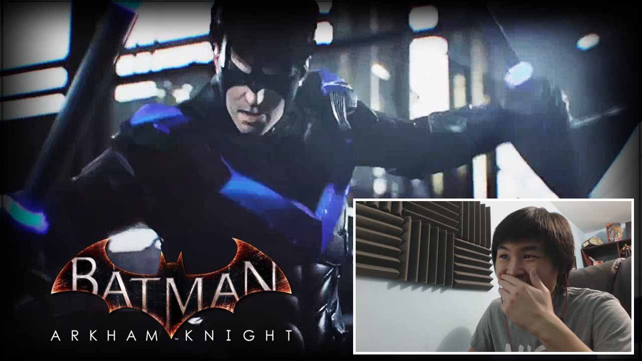 Batman Arkham Knight - Nightwing and Tumbler Batmobile Trailer ...