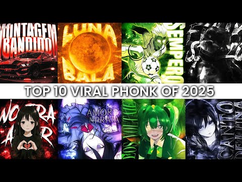 TOP 10 MOST VIRAL PHONK/FUNK 2025 PART 2 🎵