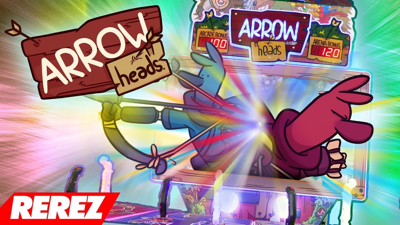 The Only Arrow Heads Arcade In Existence! - Rerez - YouTube