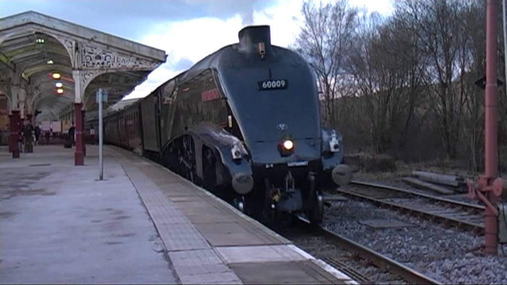 Hellifield Railway Station 2nd Febuary 2013 - YouTube