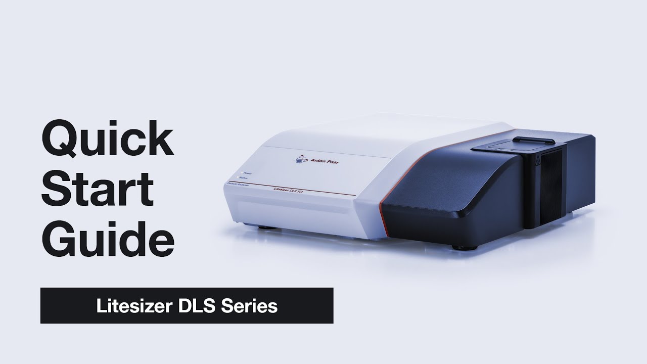 How to use the Litesizer DLS Dynamic Light Scattering Instrument ...