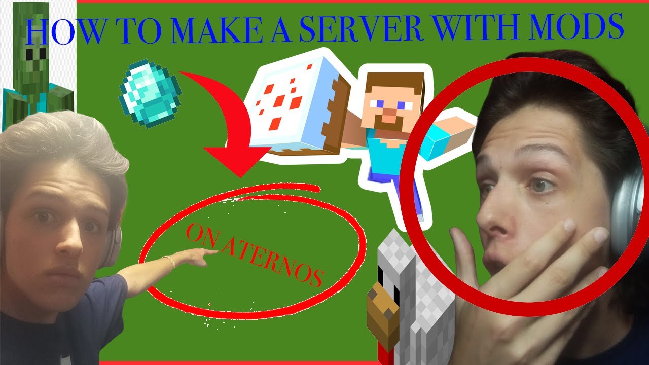 How to make an Aternos with mods! - YouTube