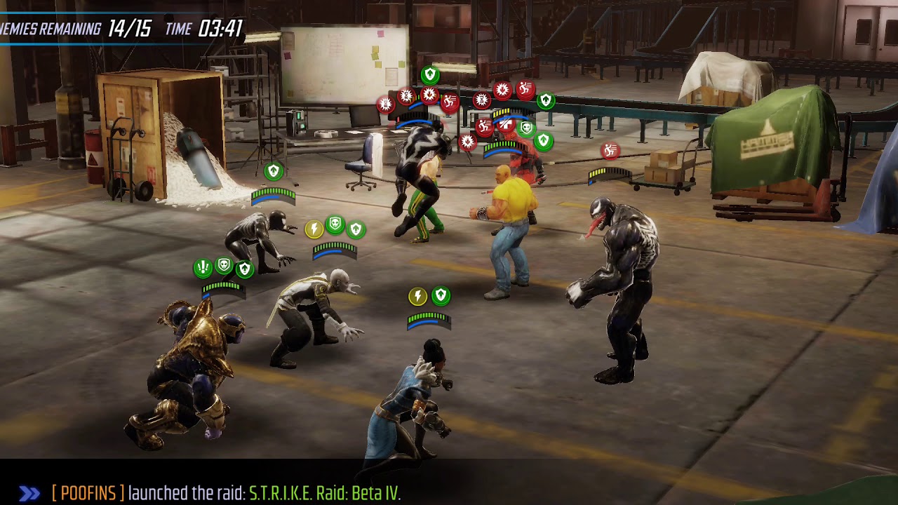 MSF Raid U7 D4: Node J3 Backstreet Brawlers - MAW GAMEPLAY - YouTube