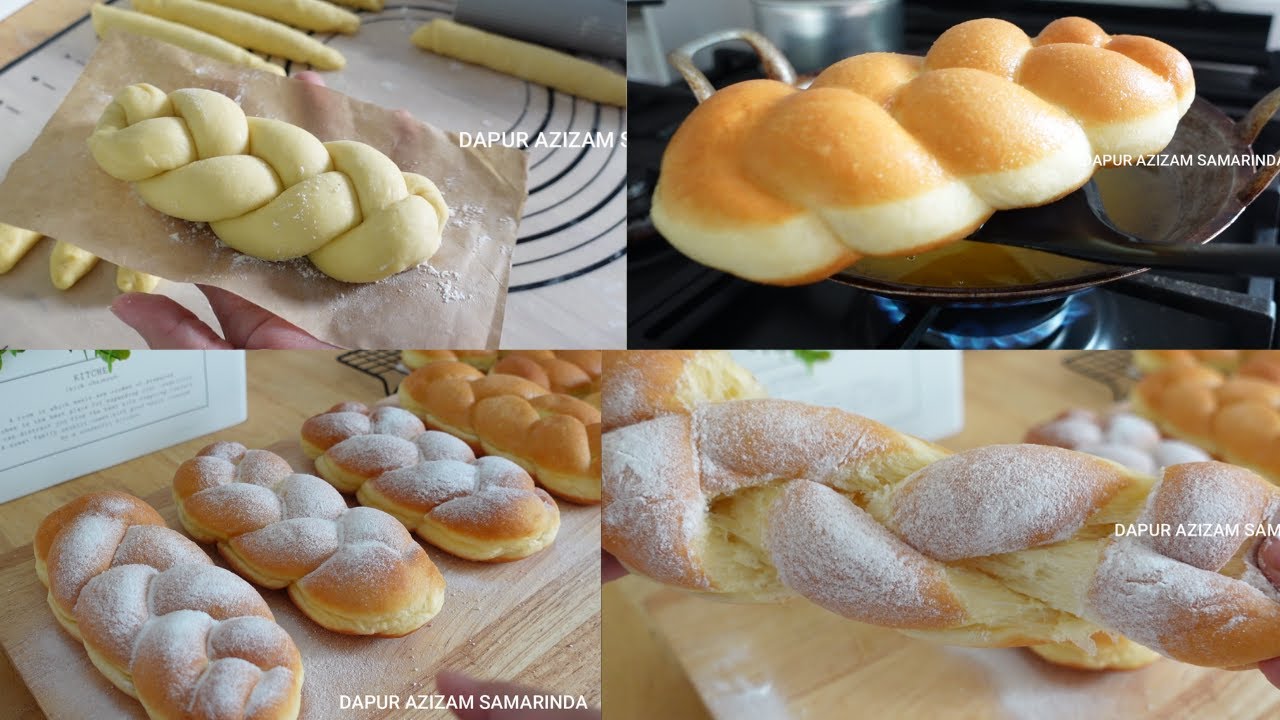 Donat Bulat Bolong Itu Sudah Biasa!!! Cobain Deh Bikin Donat Kepang ...