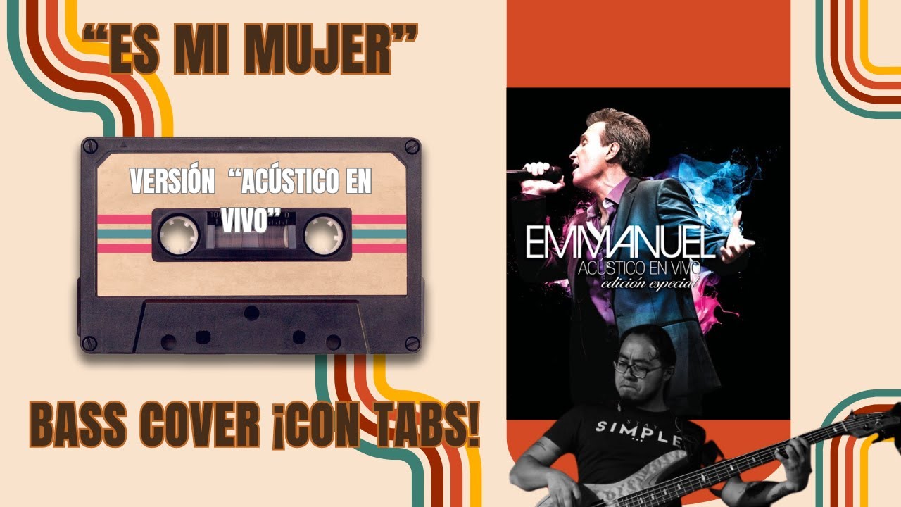 "ES MI MUJER" (MTV UNPLUGGED) BASS COVER ¡¡CON TABS!! - YouTube