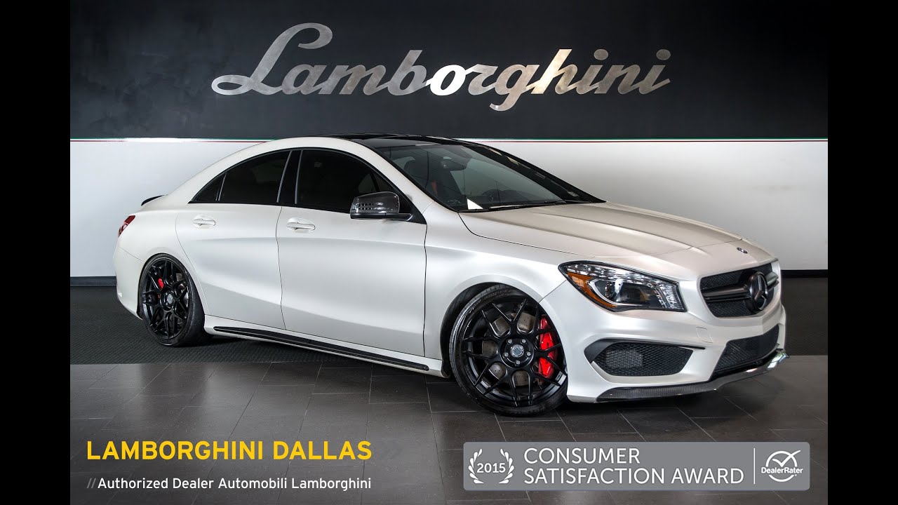 2014 Mercedes Benz CLA45 AMG Pearl White LT0772 - YouTube