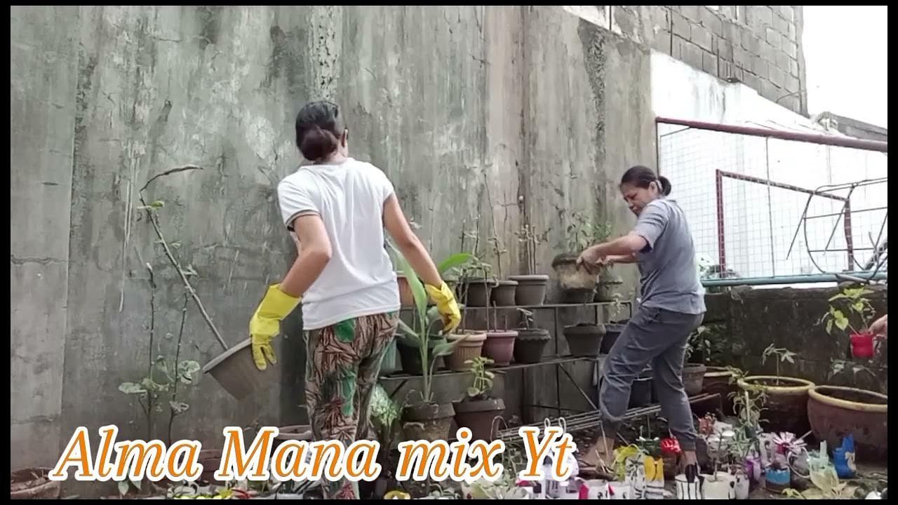 Pag ayos ng Garden - YouTube