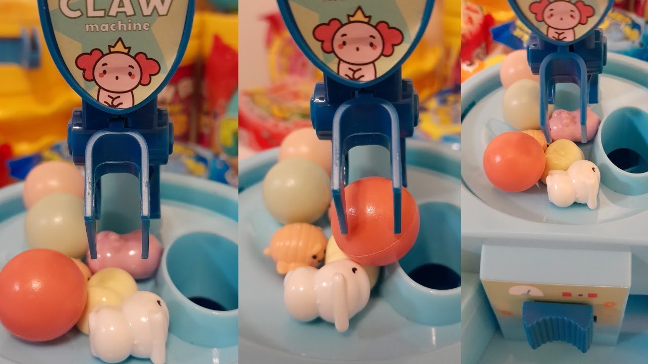 PLAY ASMR SATISFYING MOCHI CLAW MACHINE #games #toy #toys - YouTube