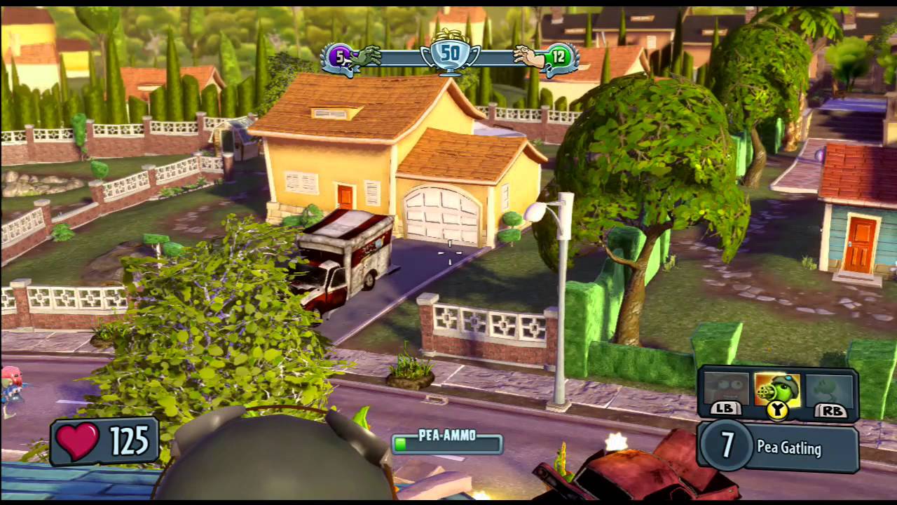Plants vs Zombies: Garden Warfare / Team Vanquish / Suburban Flats ...