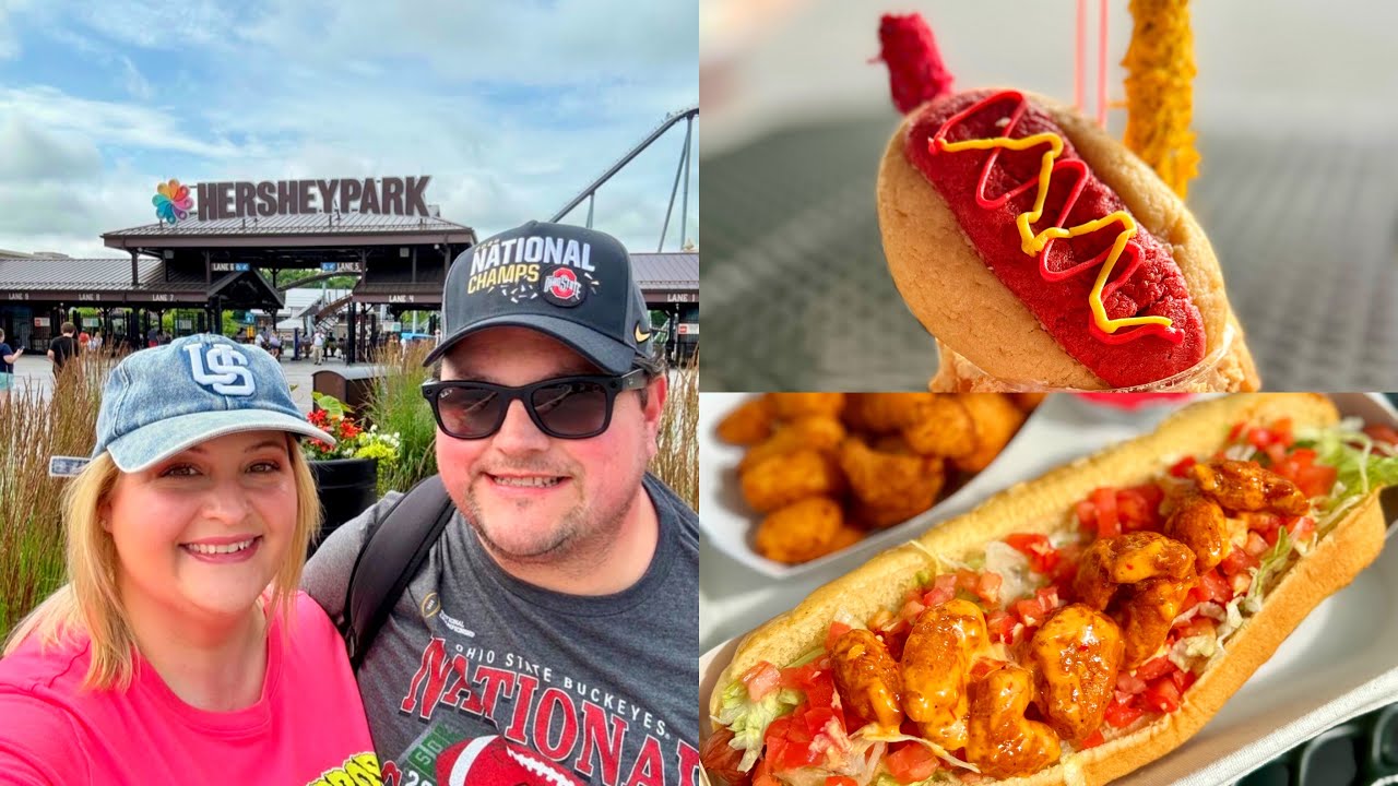 Hersheypark 2025 | First visit in over 12 years plus it’s Happy Hot Dog ...