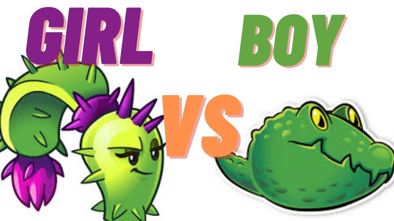 Plants VS Zombies BOY VS Girl PVZ 2 Gameplay - YouTube