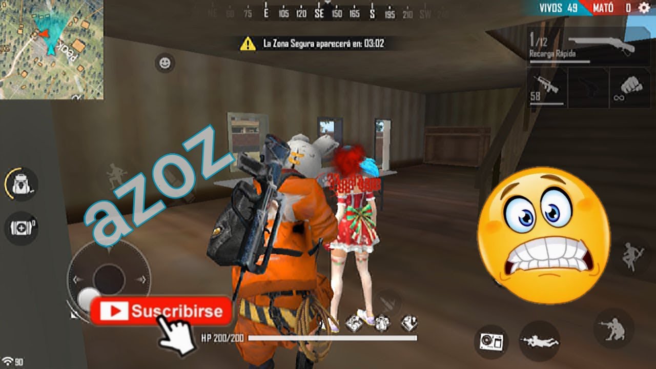 EL MEJOR VIDEO DE FREE FIRE ESTILO *AZOZ* INCREIBLE* ⚔️ HIGHLIGHTS #6 ...