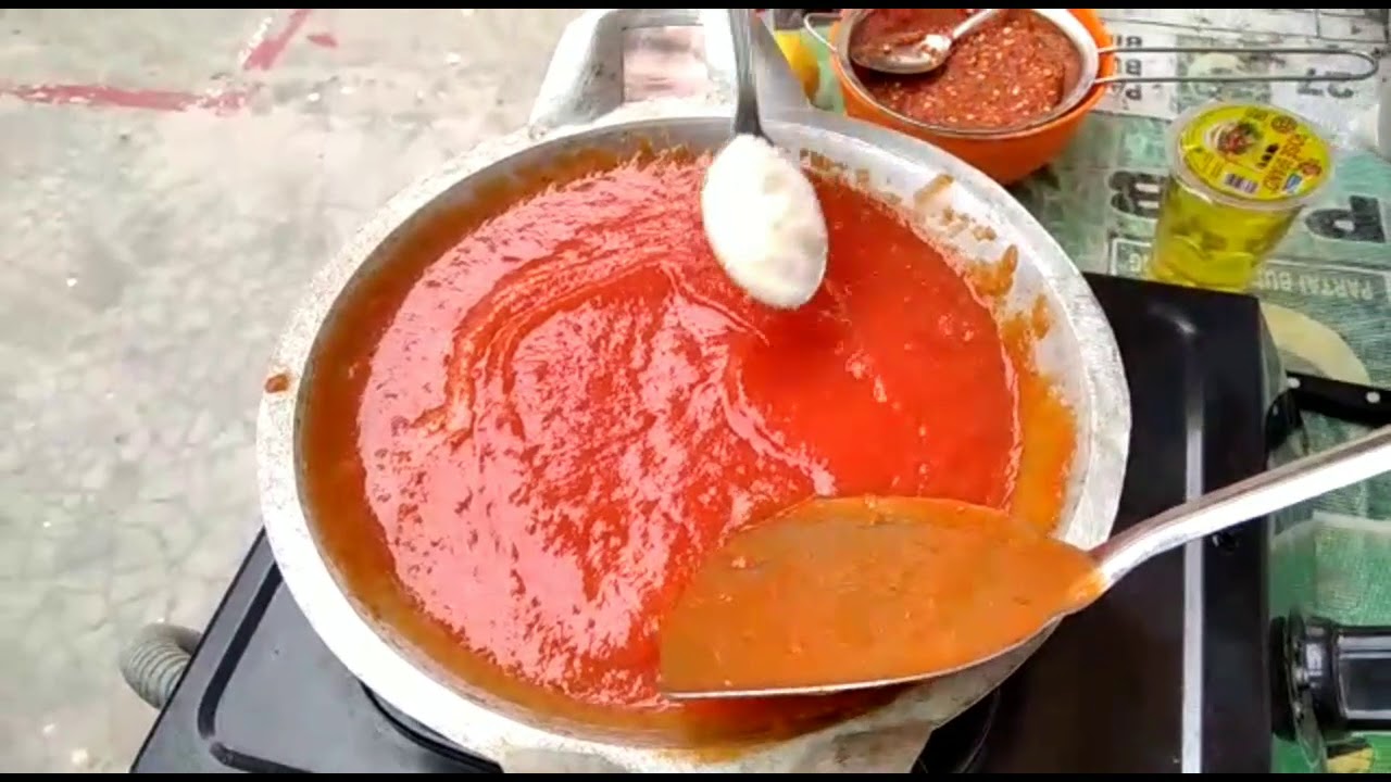 Pembuatan Saus Pepaya - YouTube