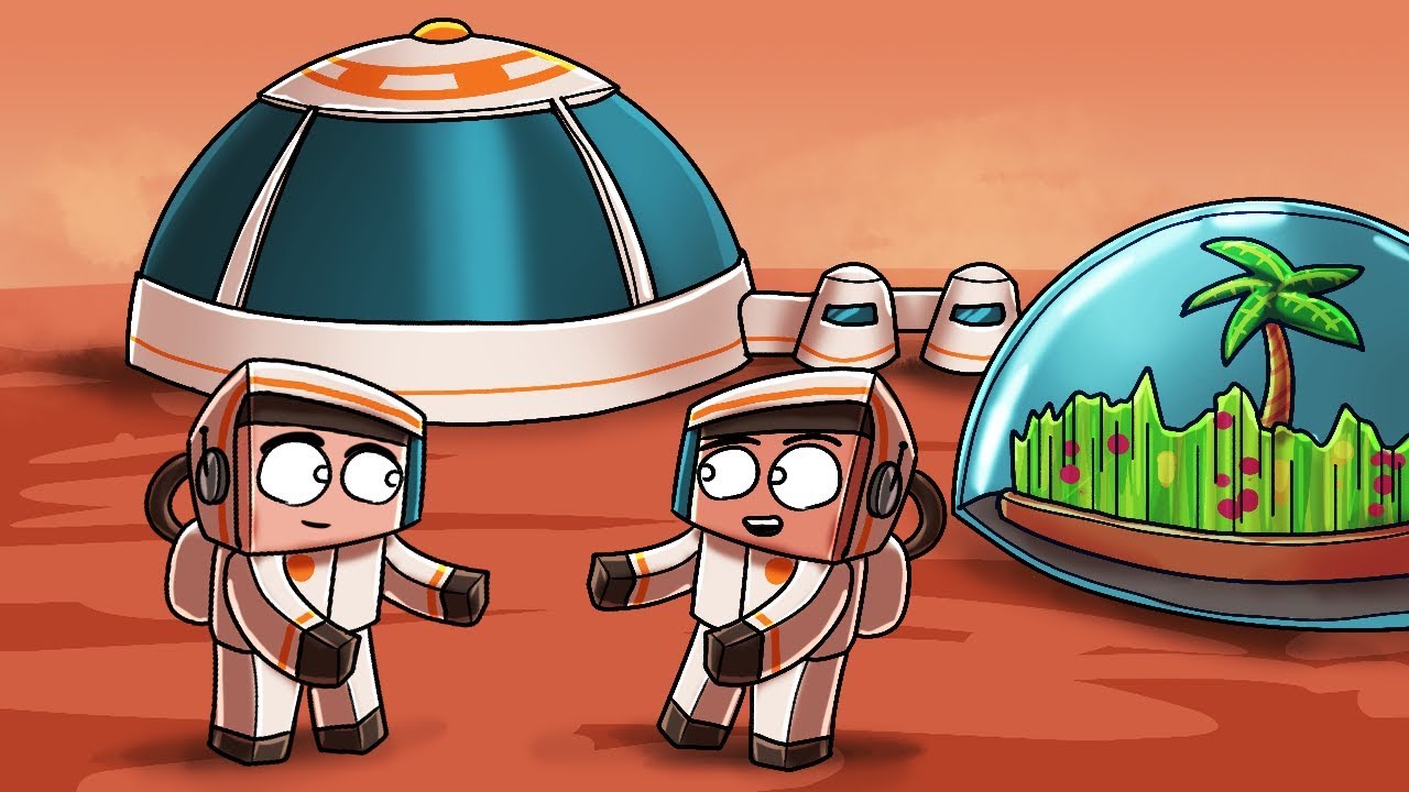 Minecraft | EARTHS LAST HOPE IS MARS - Mars Base! (Aliens vs Mars Base ...