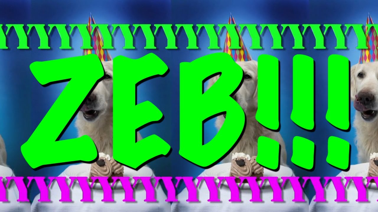 HAPPY BIRTHDAY ZEB! - EPIC Happy Birthday Song - YouTube