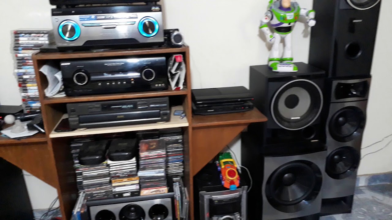 Sony muteki 7.2 HT-M77 y 6.2 HT-DDW5500 - YouTube
