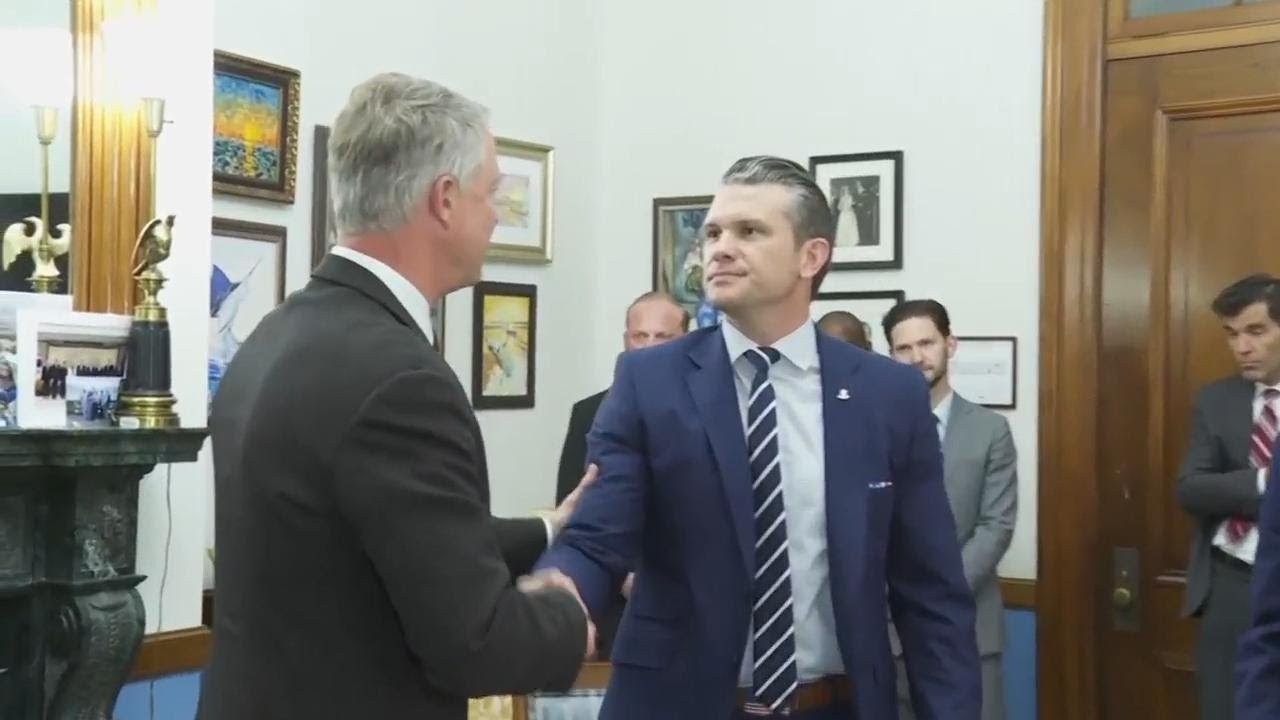 Pete Hegseth returns to Capitol Hill as he looks to bolster support for ...