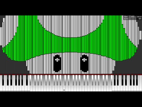 Dark MIDI - SUPER MARIO BROS THEME - YouTube