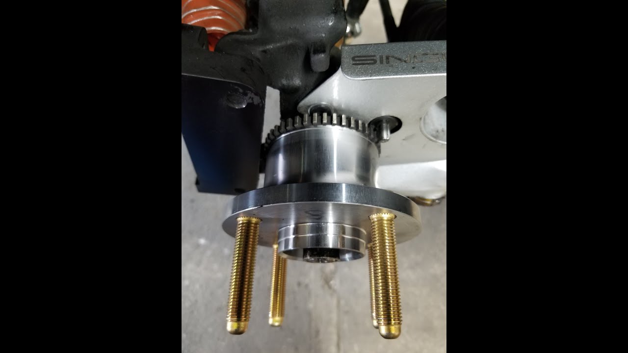 Front & Rear Billet Miata Hubs - YouTube