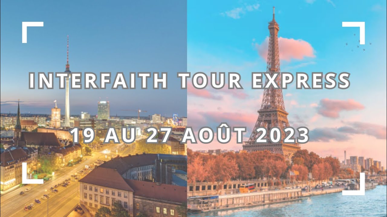 Lancement de l'InterFaith Tour Express - YouTube