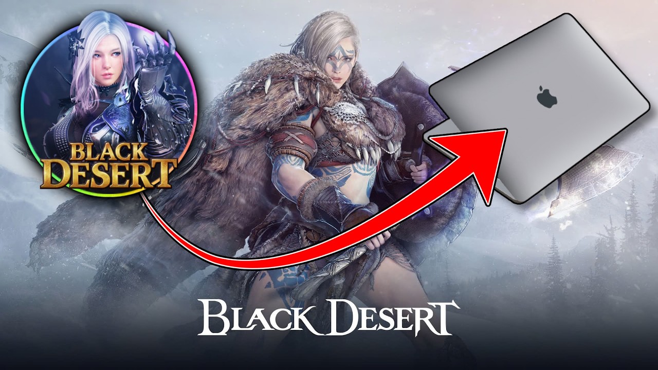 How To Play Black Desert On Mac - YouTube
