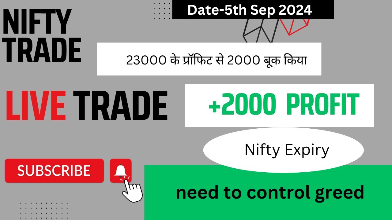 Live Option Buying Date 5th Sep 2024 - YouTube
