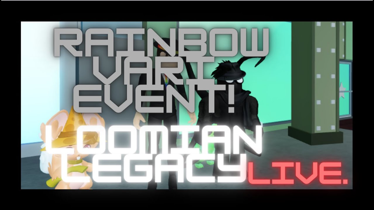 Loomian Legacy Rainbow Vari Event! [Giveaways Every 30 Minutes!] - YouTube