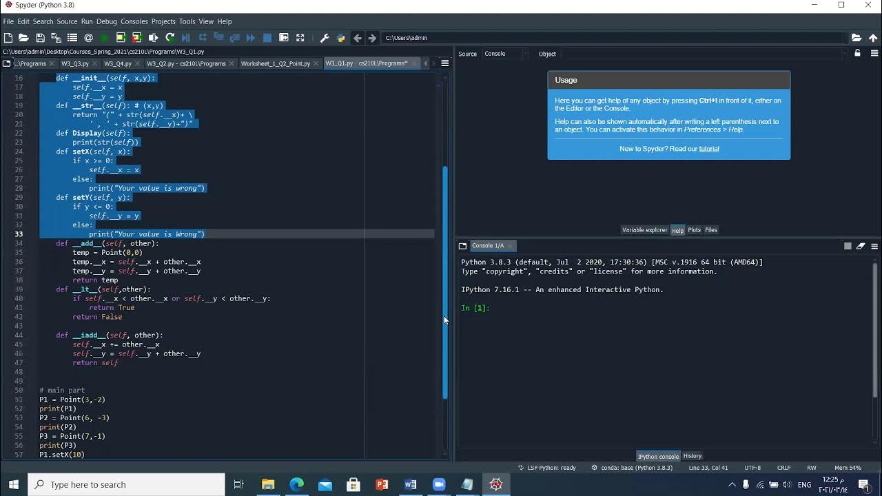 CS 210L Worksheet3_Answers AMAL M. ABU NASER - YouTube