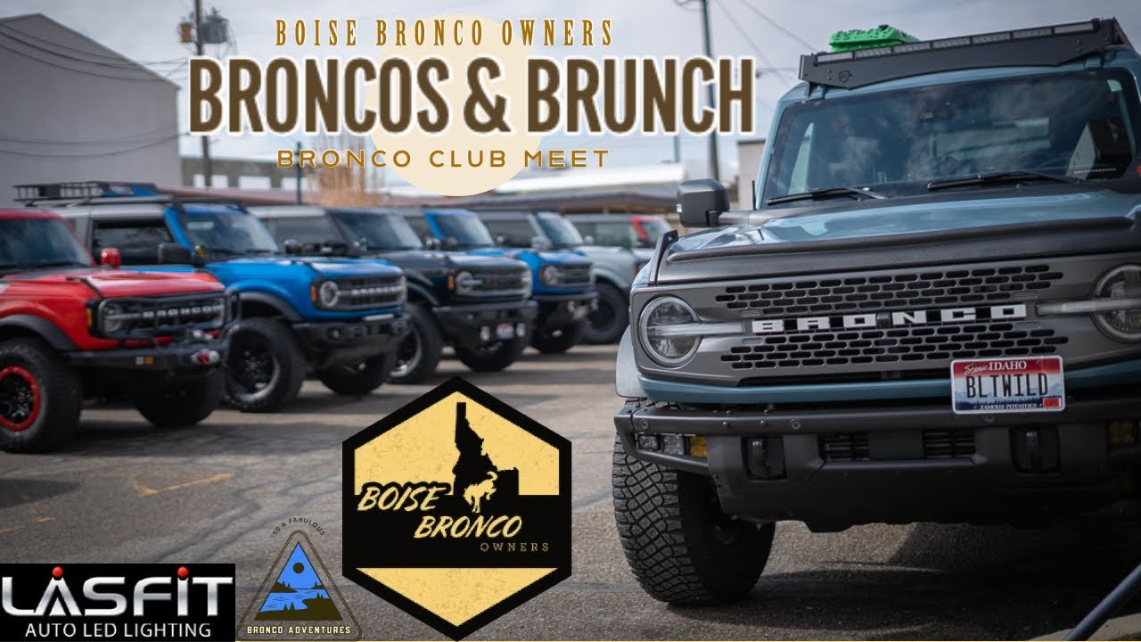 Boise Bronco Club - Broncos and Brunch Meet. Ford Broncos off roading ...