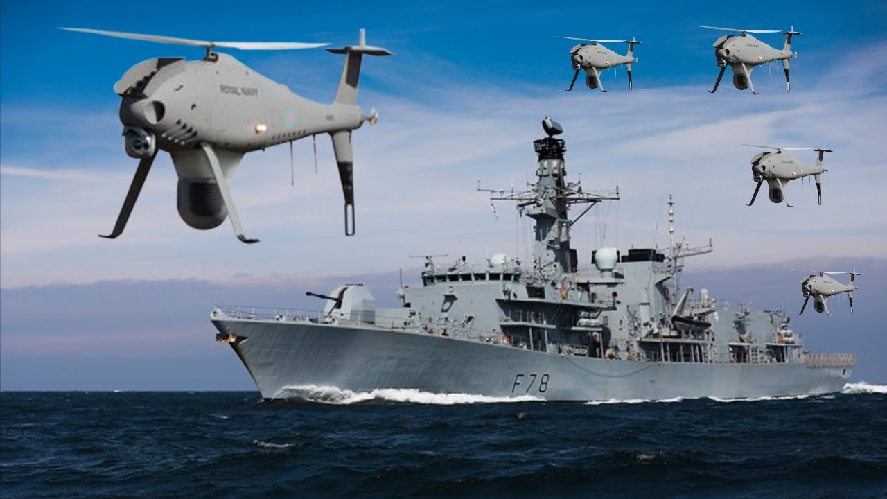 Royal Navy Ship To Deploy New CAMCOPTER S 100 Surveillance Drone For Royal Navy Ship To Deploy New CAMCOPTER S 100 Surveillance Drone For
