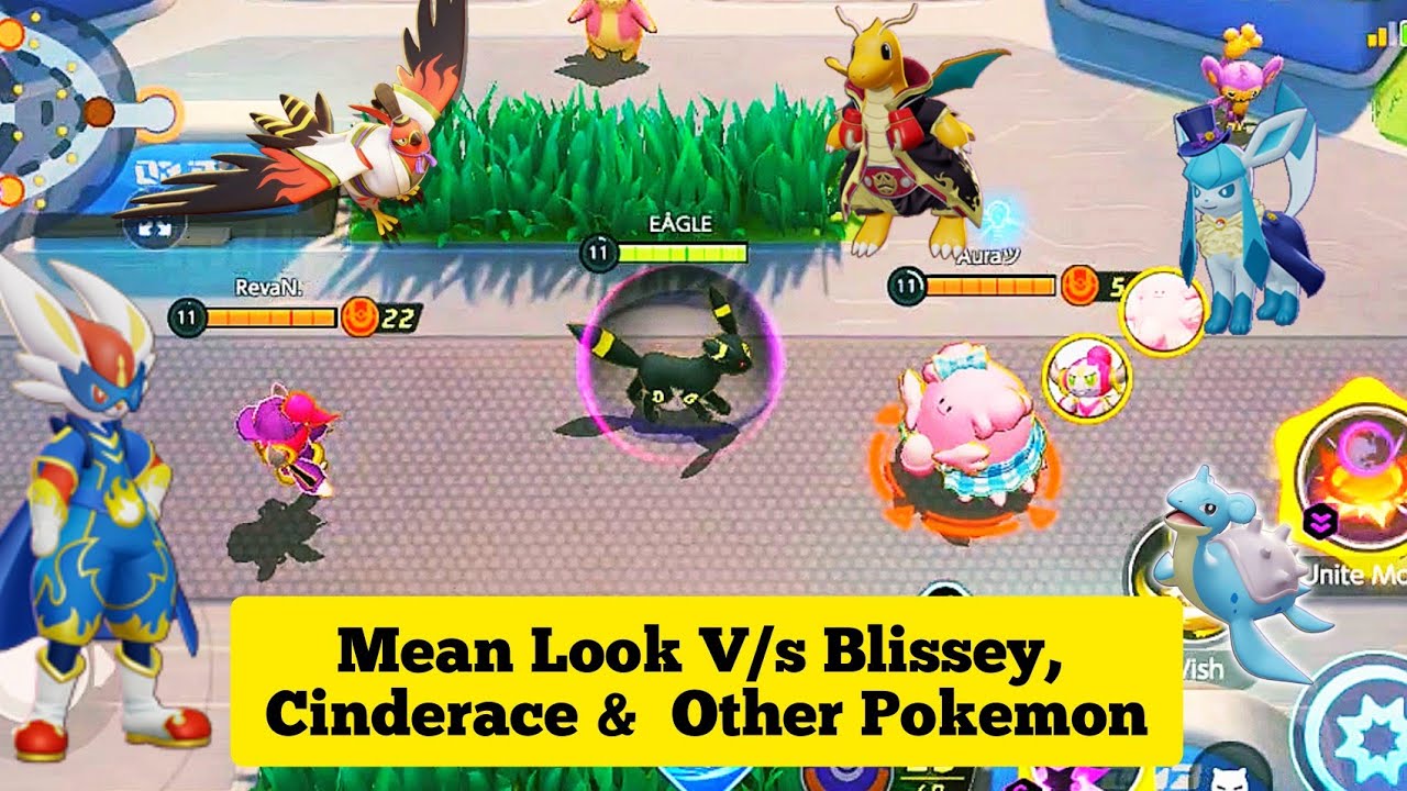 All Pokemon Who Can Escape From Mean Look 😄 - YouTube