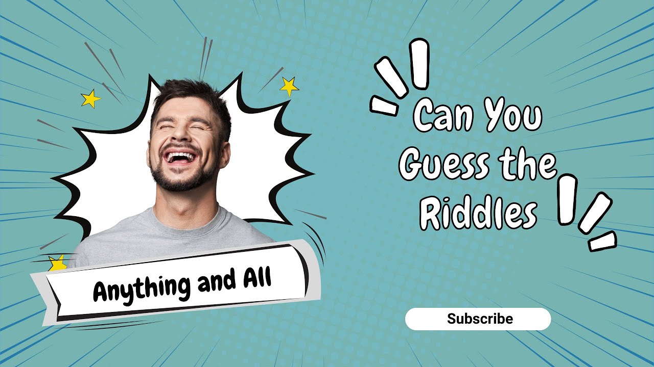 Can you Guess These Riddles in 5 Seconds, Riddle Challange, Guessing ...