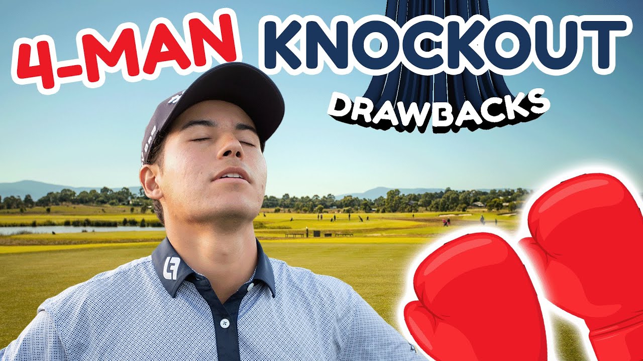 4 MAN KNOCKOUT w/ DRAWBACKS | SYNK GOLF - YouTube