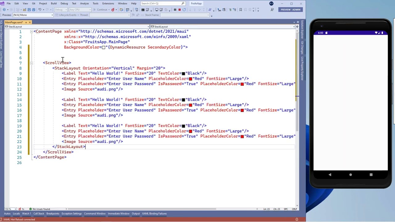 Scroll View in .NET MAUI Udemy New Course - YouTube