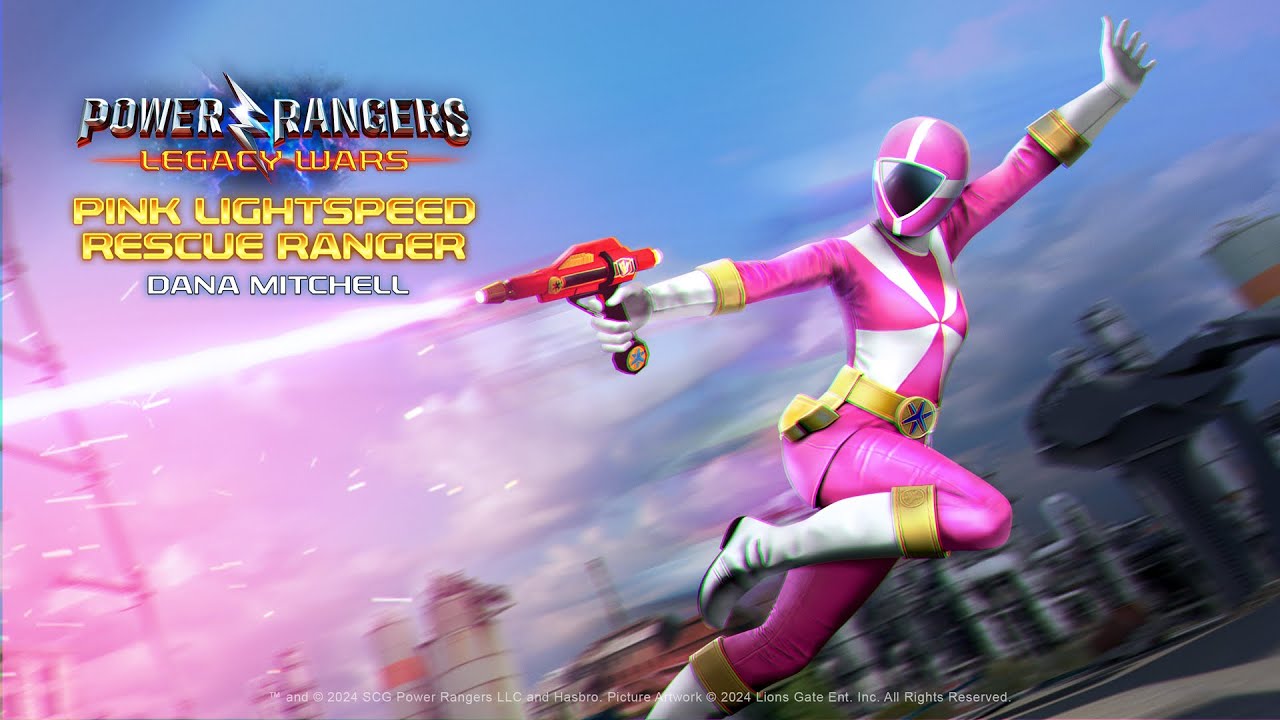 Dana Mitchell - Pink Lightspeed Rescue Ranger | Official Moveset ...