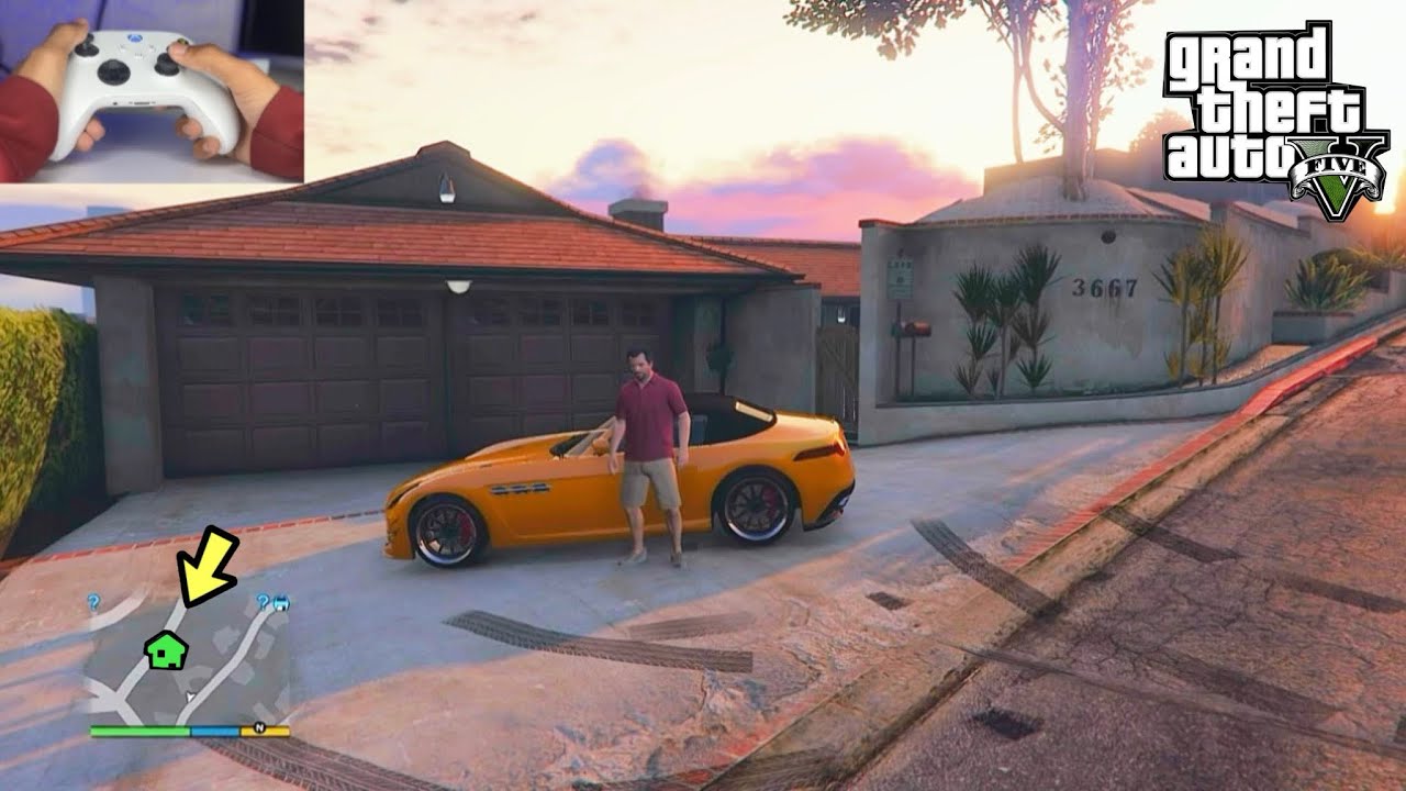 GTA 5 New Safe House | Map location | GTA 5 (#xbox series s) - YouTube
